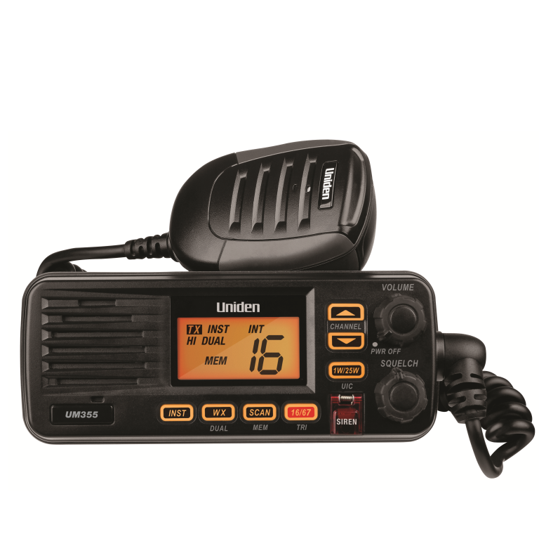 VHF Marine Radio UM355 BLACK - BluLink Ltd.